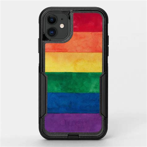 Gay Pride Rainbow Flag Otterbox Iphone Case Zazzle