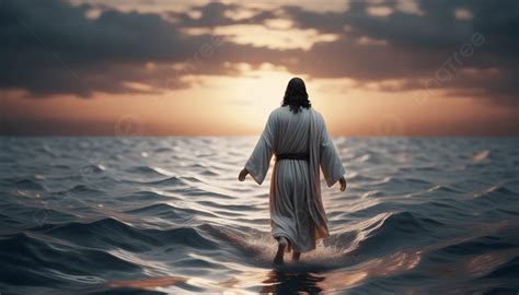 Jesus Walking On Water Live Wallpaper