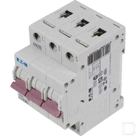 Installatieautomaat C32 karakteristiek 3-polig 32A 6kA PLS6 - Schakel ...