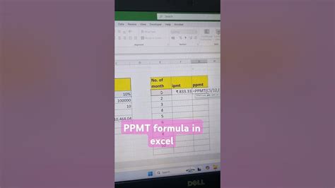 How To Use Ppmt Formula In Excel Exceltricks Excel Tricks