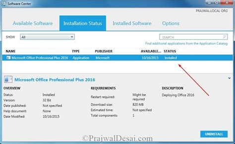How To Deploy Office 2016 Using Sccm 2012 R2 · Microsoft Office Professional Plus 2016 32bit