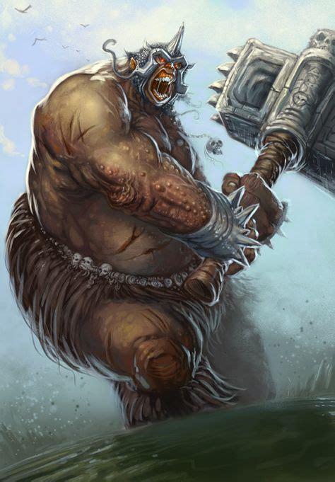 91 Best Art Fantasy Ogres Images Ogre Fantasy Fantasy Creatures