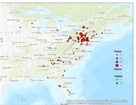 Updated Us Rabies Map Worms And Germs Blog