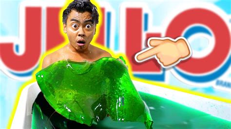 Super Stinky Jello Bath Challenge Youtube