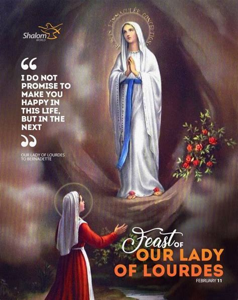 Pinterest Our Lady Of Lourdes Feast Day Feast Of Our Lady Of Lourdes
