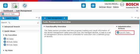 Create A Task Via The Manager Ui Bosch Iot Device Management Will