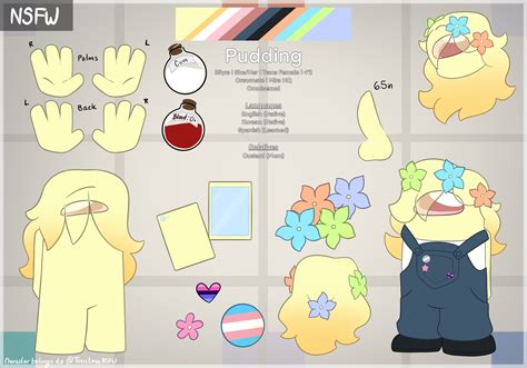 Among Us Pudding Ari Baker Nsfw Ref Sheet By Demonascended On Newgrounds