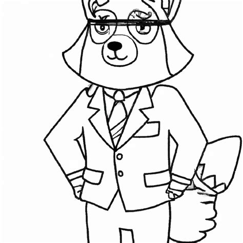 10 Desenhos De Haida Aggretsuko Para Imprimir E Colorir