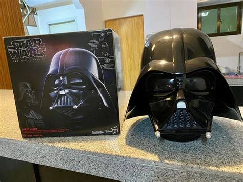 Black Series Darth Vader Premium Electronic Helmet Hobbies And Toys