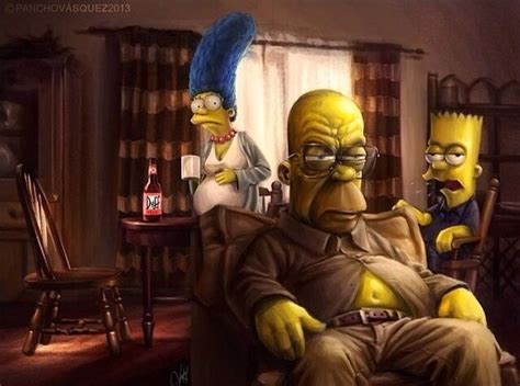 The Simpsons Breaking Bad Simpsons Art The Simpsons Homer Simpson