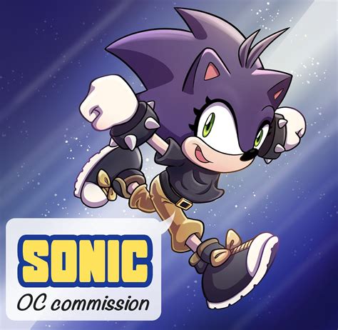 Sonic Oc Art Commission Sonic Drawing Sonic The Hedgehog Commission Custom Sonic Oc