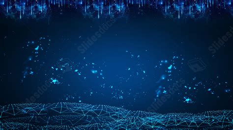 Future Cool Science Virtual Fiction Electronic Intelligent Powerpoint