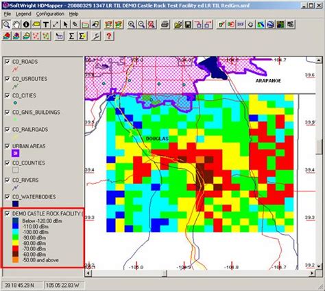 Level Dbm Increments In Hdmapper