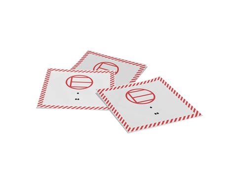 Dangerous Goods Label Excepted Quantity Eq Individualized 100x100mm 1 Pc Per Sheet 454910