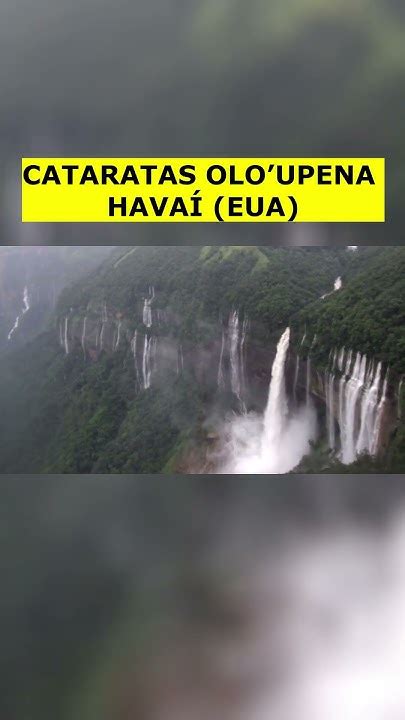 Cataratas Oloupena HavaÍ Eua Shorts Youtube