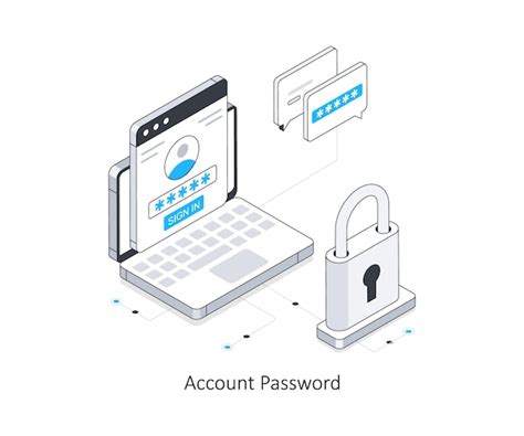 Premium Vector Account Password Isometric Stock Illustration Eps File Stock Illustration