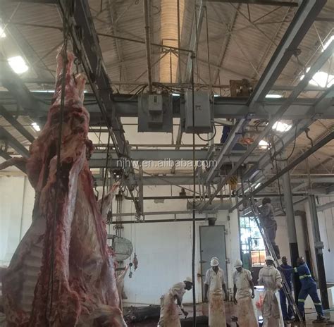 Meat Rails For Hanging Beef Carcass In Meat Display Freezer