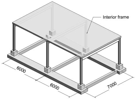 one story two bay frame download scientific diagram