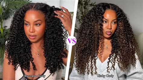 Burmese Curly Vs Kinky Curly Whats The Difference Hermosa Hair