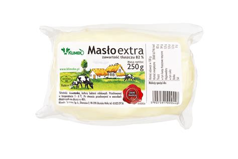 Masło Extra Osełka 250 G Delikatesy Ekologiczne Spiżarnia Rydzyńska