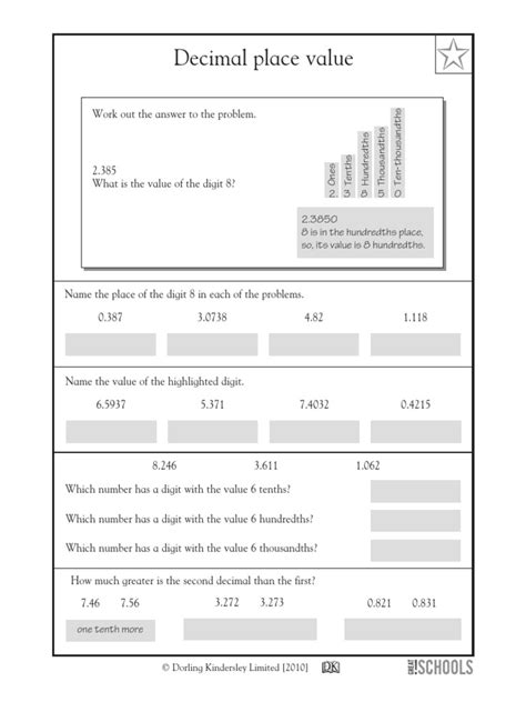 Decimal Place Value © Dorling Kindersley Limited 2010 Pdf