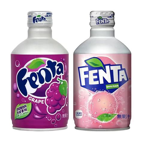 Japan Fanta 300ml White Peach Flavored Carbonated Drinks Soda Water