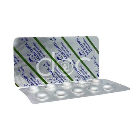Ventolin Tablets 4mg — Online