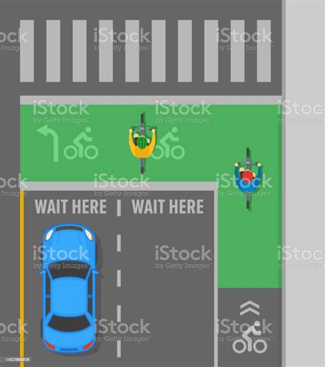Ilustración De Consejos Y Reglas Para Andar En Bicicleta De Forma