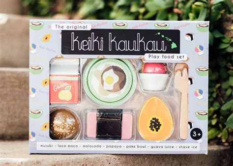 Keiki Kaukau Wooden Play Food Set Cultr By Created For Culture