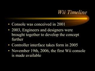 Wii Presentation Ppt
