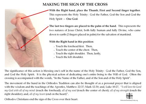 How Do Greek Orthodox Do The Sign Of The Cross Free Worksheets Printable