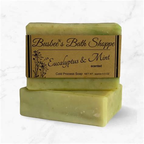 Eucalyptus And Mint Soap Etsy