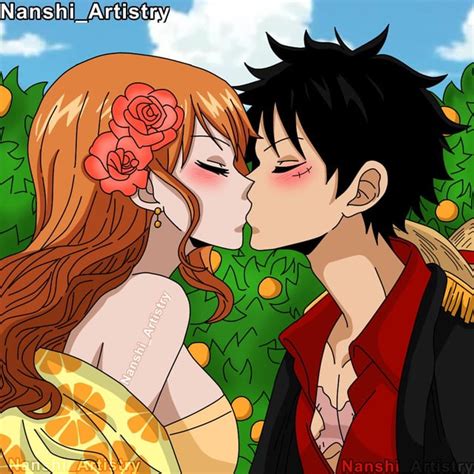 Beijo De Nami X Luffy Manu On X Luffy Gordinho😁onepiece782