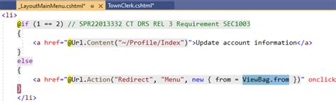 Pass Data Across Views In Net Mvc