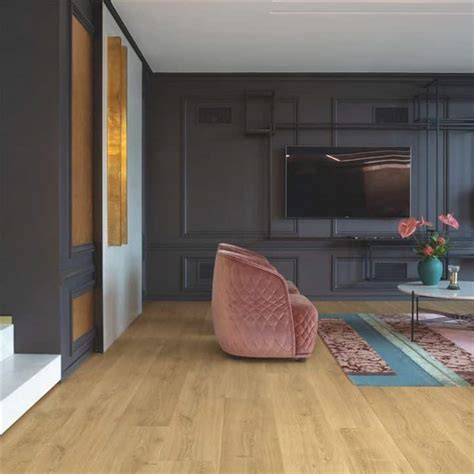 Suelos Laminados El Roble Cepillado Cálido Natural De Quick Step Serie