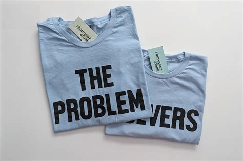 The Problem Solvers T Shirt Choose One Etsy
