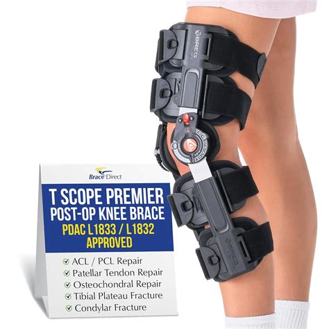 Brace Direct T Scope Premier Xl Post Op Knee Brace For Acl