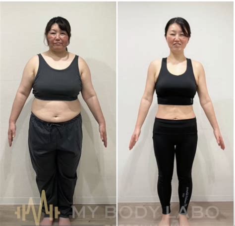 50代女性が6ヶ月のオンラインパーソナルダイエットで 24kg痩せたビフォーアフター