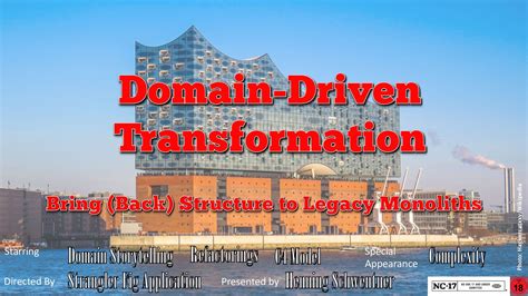 Domain Driven Transformation Speaker Deck