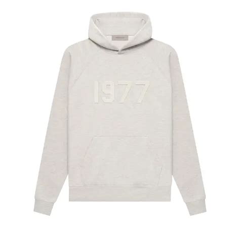 Fear Of God 1977 Fleece Hoodie In Grey Editorialist