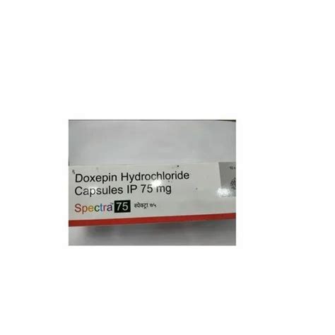 Doxepin Hydrochloride Capsules 75 Mg At ₹ 500 Stripe In Nagpur Id 2851601966812