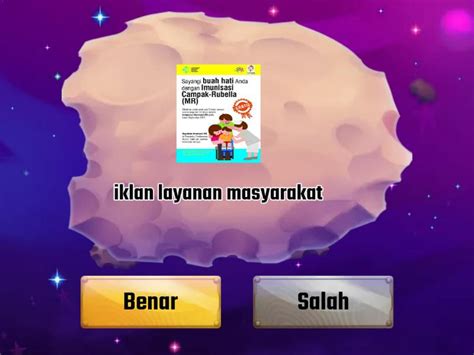 Teks Iklan Slogan Dan Poster Benar Atau Salah