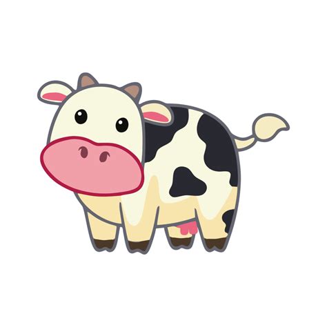 Desenhos Animados De Vaca Vaca De Ilustração Em Formato Png Ilustração De Imagem De Vaca