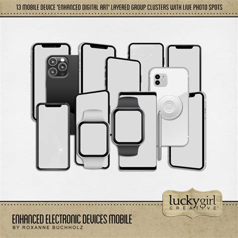 Enhanced Electronic Devices Bundle Digital Art