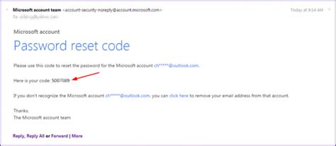 Reset Forgotten Microsoft Account Password For Windows