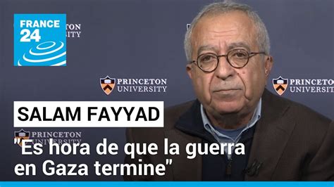 El Riesgo De éxodo En Gaza Es Inminente Ex Primer Ministro Palestino