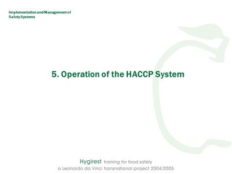 Implementation And Management Of Safety Systems Ppt Download