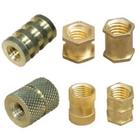 Varity Of Brass Inserts At ₹ 110piece Brass Square Insert In Morbi Id 2855354626397