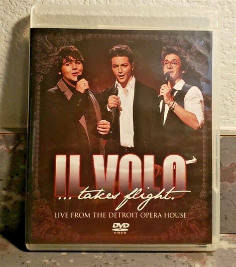 Il Volo Takes Flight Live From The Detroit Opera House Dvd Ln