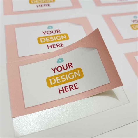 Rectangle Stickers Custom Prints For Marketing Laguna Digital